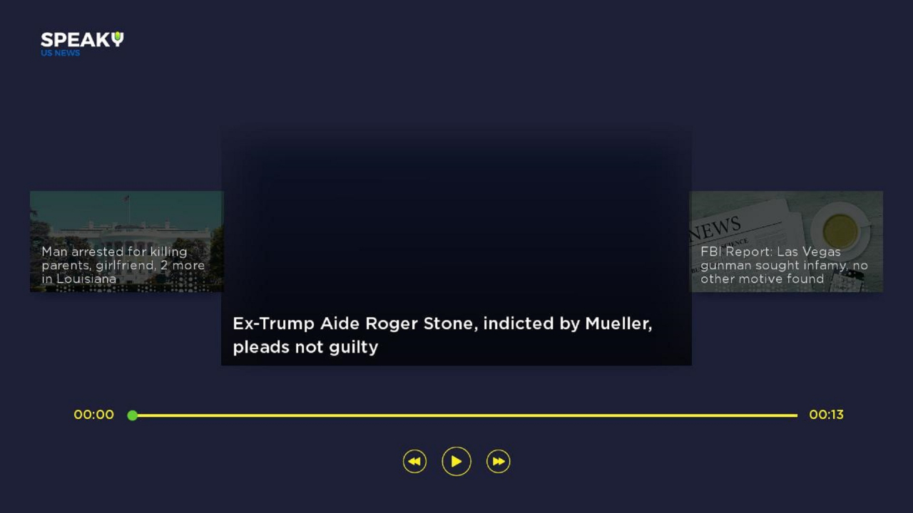 Speaky US News | TV App | Roku Channel Store | Roku