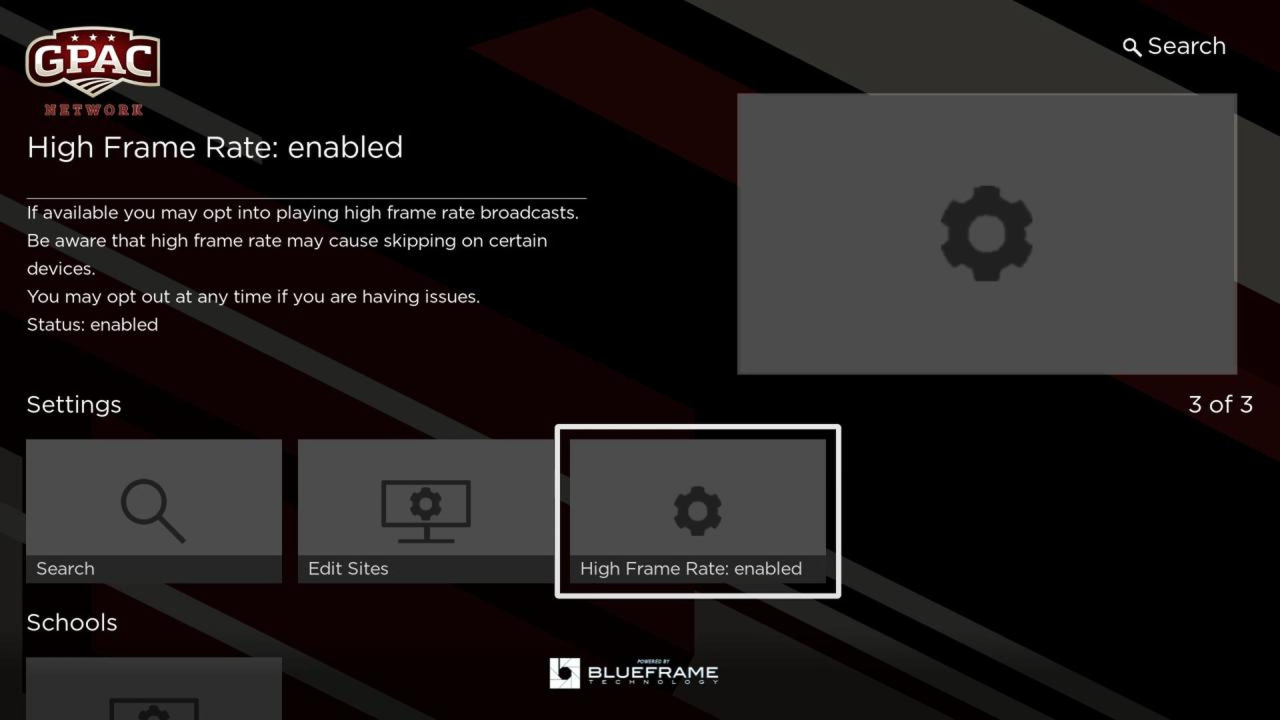 GPAC Sports Network | TV App | Roku Channel Store | Roku