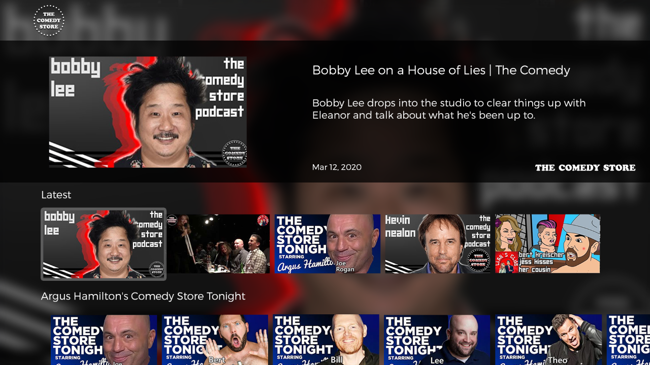 The Comedy Store | TV App | Roku Channel Store | Roku