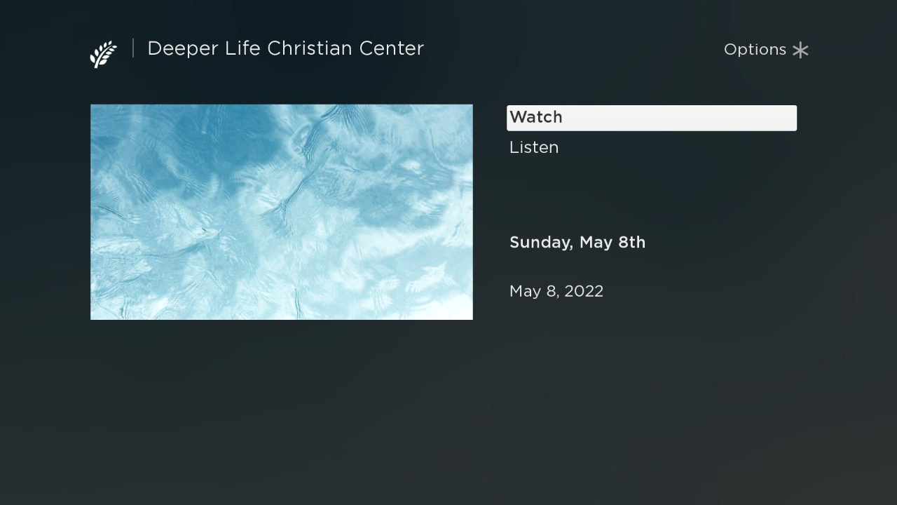 Deeper Life Christian Center | TV App | Roku Channel Store | Roku
