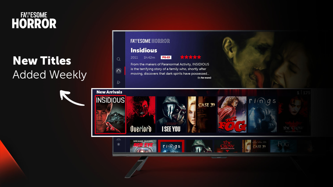 Horror Movies & TV by Fawesome | TV app | Roku Channel Store | Roku