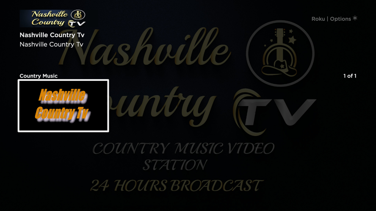 Nashville Country TV | TV App | Roku Channel Store | Roku