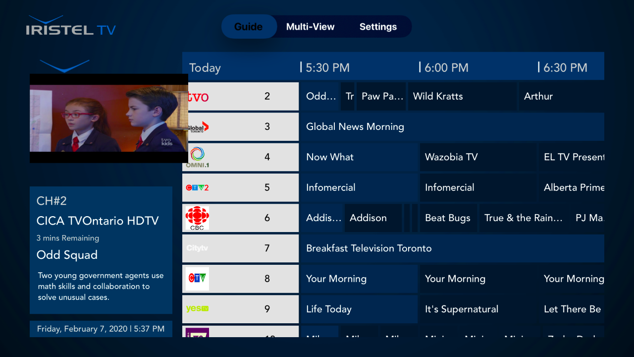 IRISTEL TV | TV App | Roku Channel Store | Roku