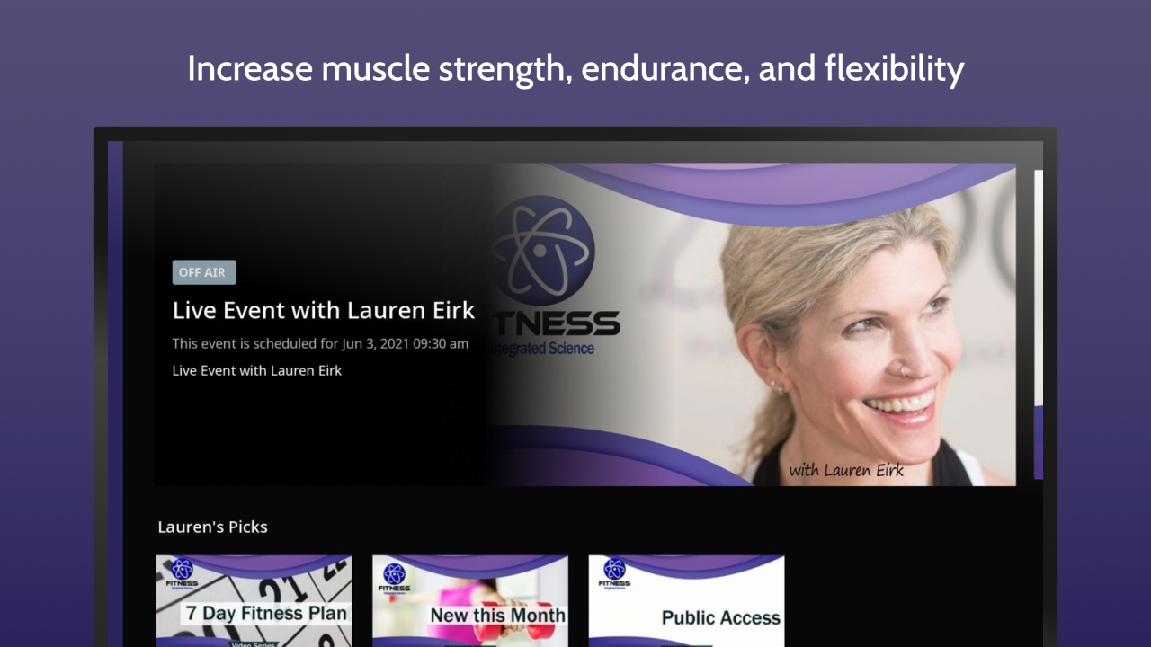 Fitness Integrated Science TV | TV App | Roku Channel Store | Roku