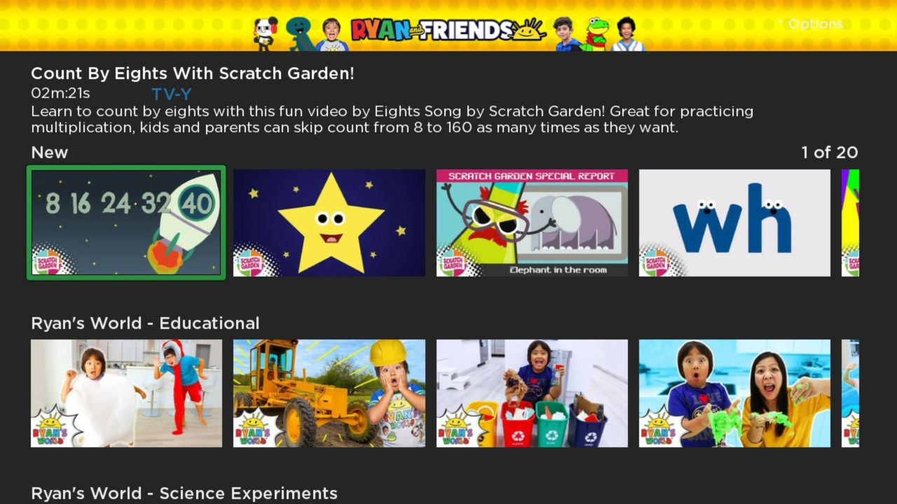Ryan and Friends | TV App | Roku Channel Store | Roku