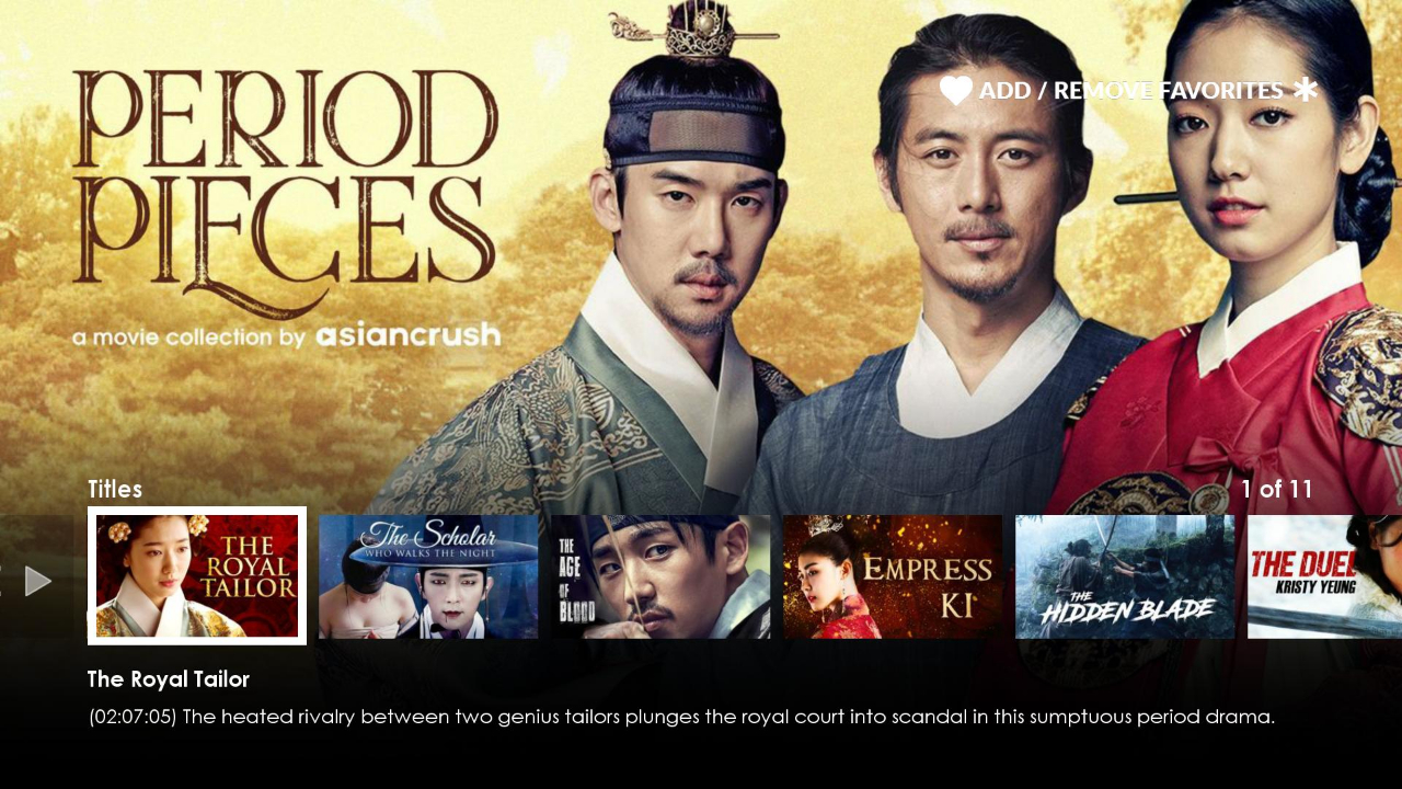 AsianCrush | TV App | Roku Channel Store | Roku