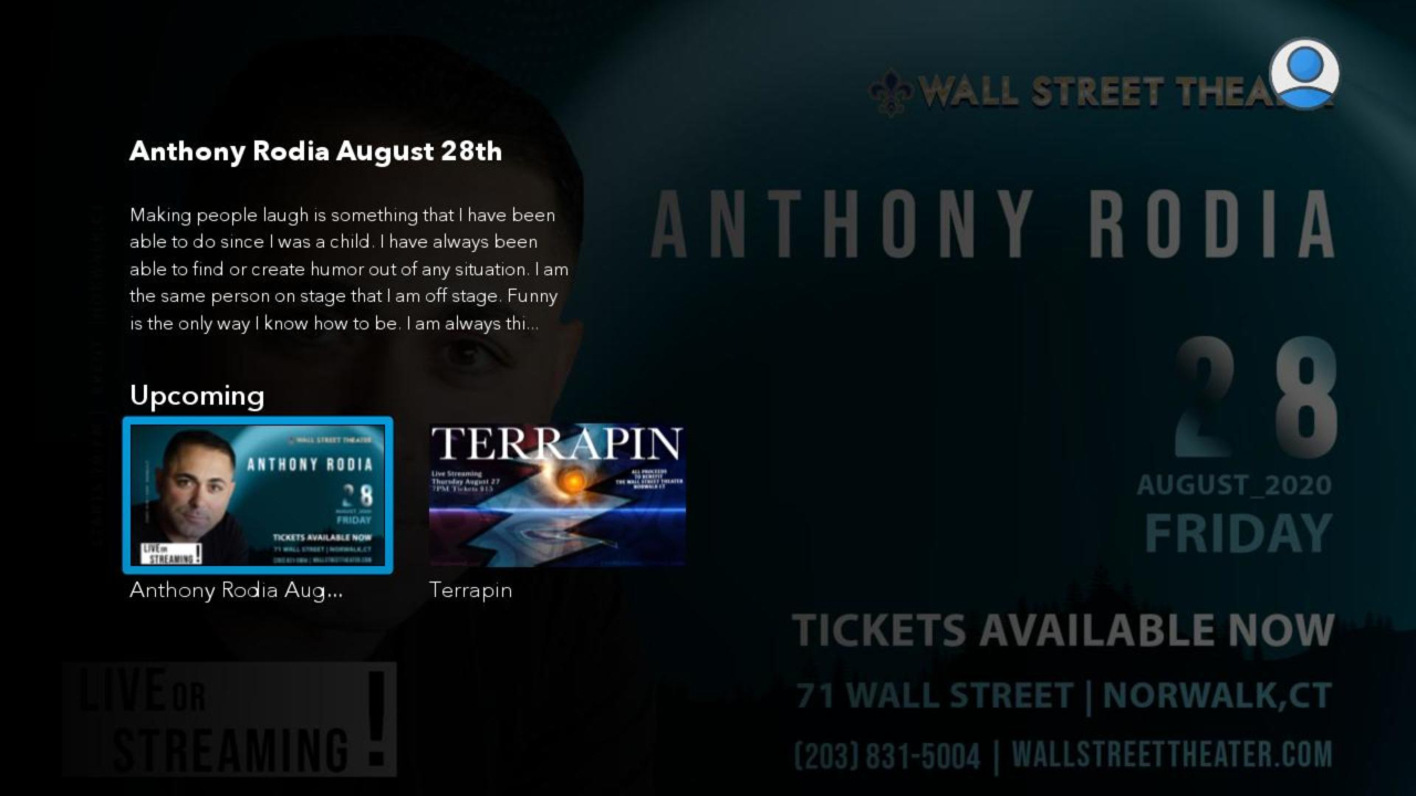 WALL STREET THEATER | RK Guide