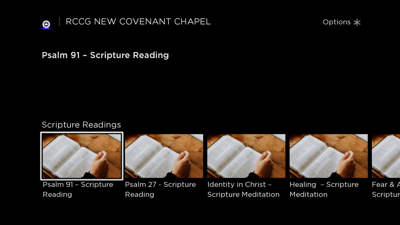 RCCG NEW COVENANT CHAPEL | TV App | Roku Channel Store | Roku