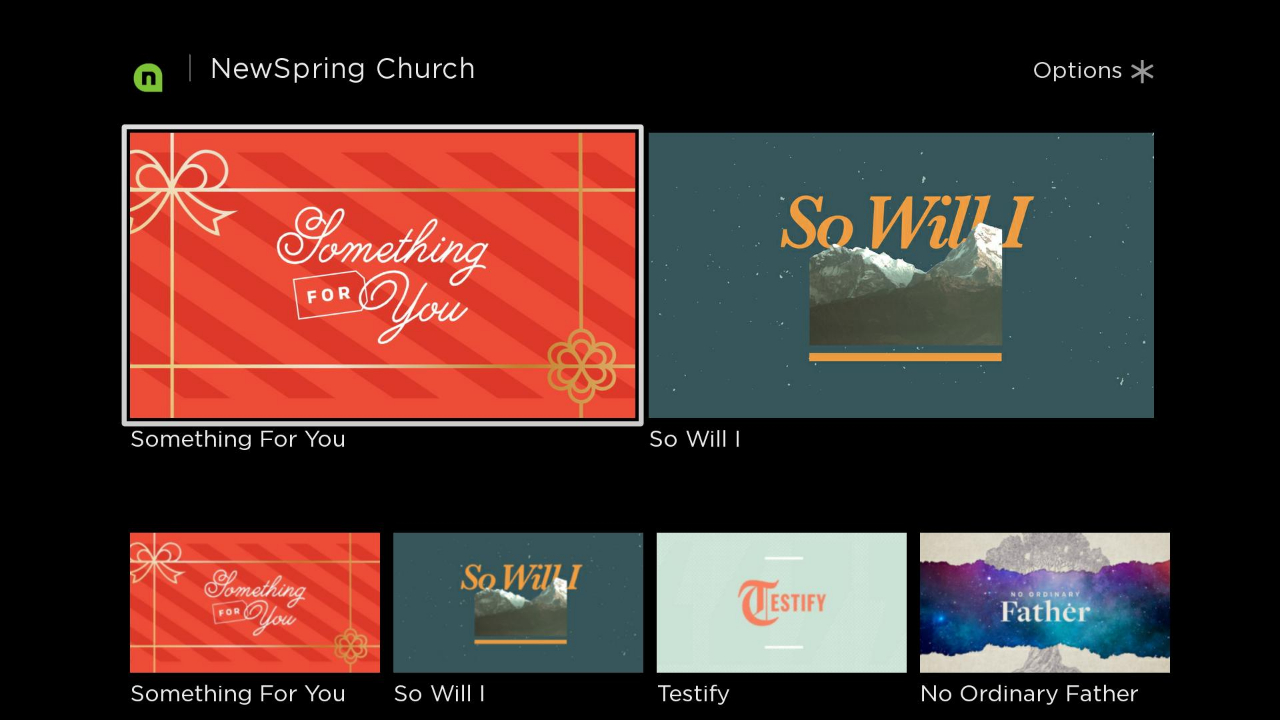 NewSpring Church | TV App | Roku Channel Store | Roku