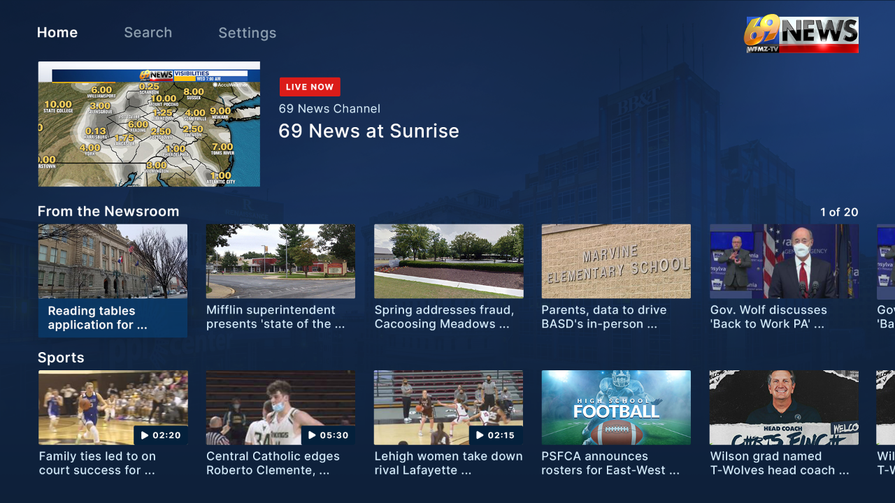 WFMZ+ | TV App | Roku Channel Store | Roku