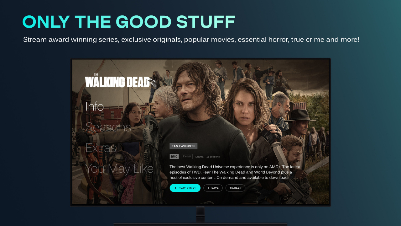 AMC+ | TV App | Roku Channel Store | Roku
