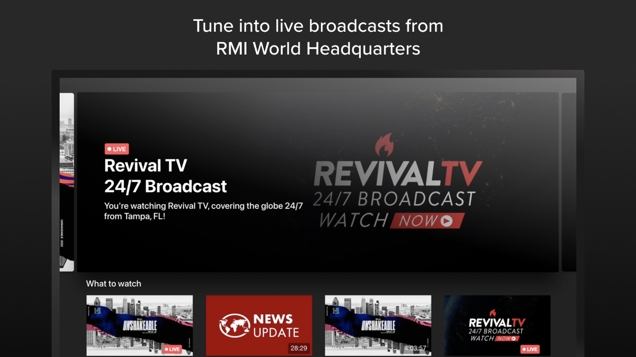 RevivalTV | TV App | Roku Channel Store | Roku