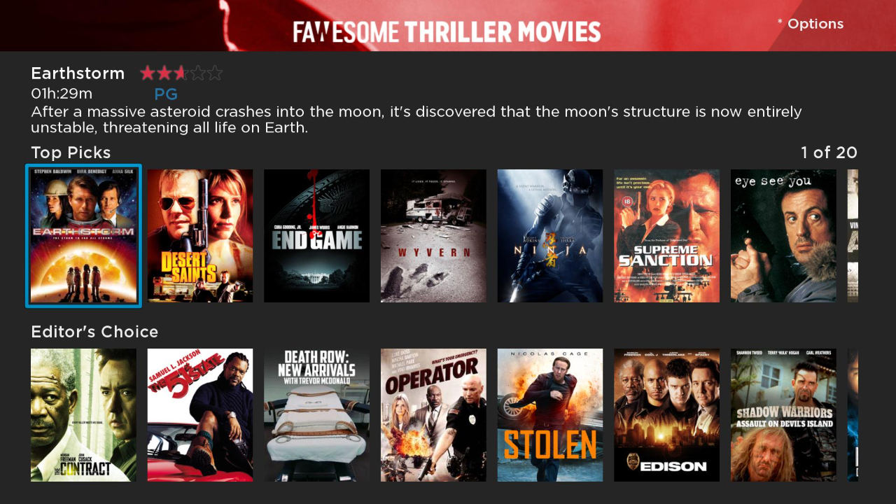 Thriller Movies & TV by Fawesome | TV App | Roku Channel Store | Roku
