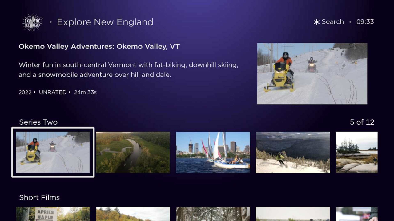 Explore New England | TV App | Roku Channel Store | Roku