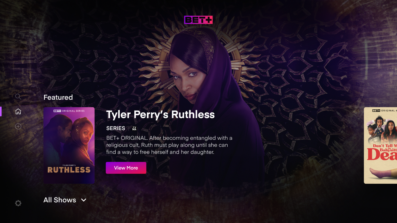 BET Plus | TV App | Roku Channel Store | Roku