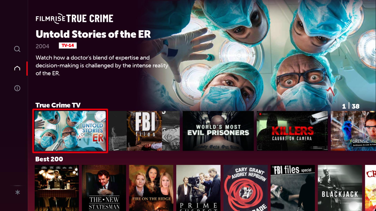 FilmRise True Crime | TV App | Roku Channel Store | Roku