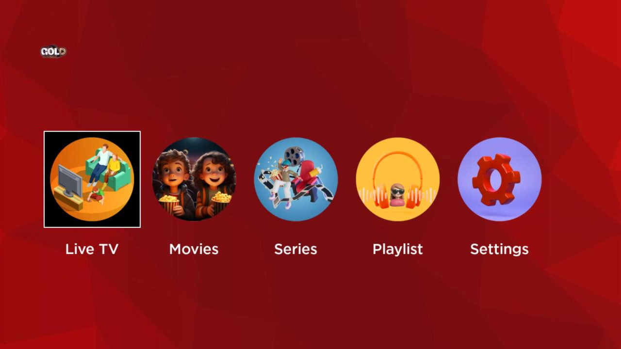 GOLD Cine | TV App | Roku Channel Store | Roku