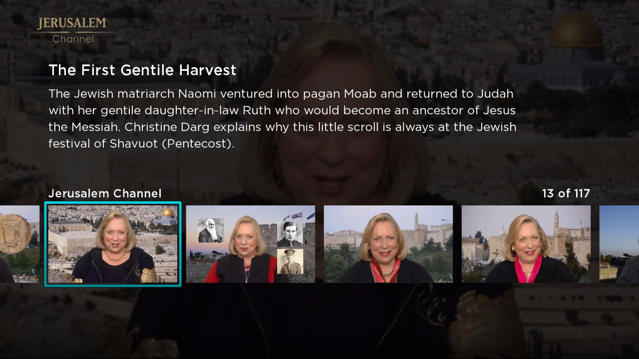 Jerusalem Channel | TV App | Roku Channel Store | Roku