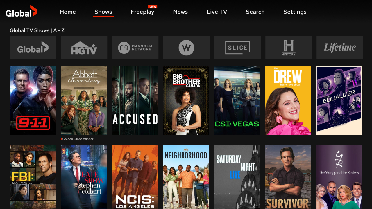 Global TV | TV App | Roku Channel Store | Roku