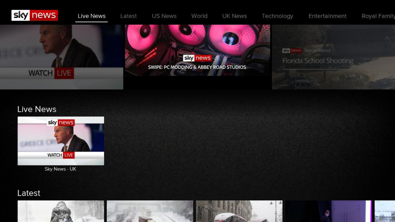 Sky News | TV App | Roku Channel Store | Roku