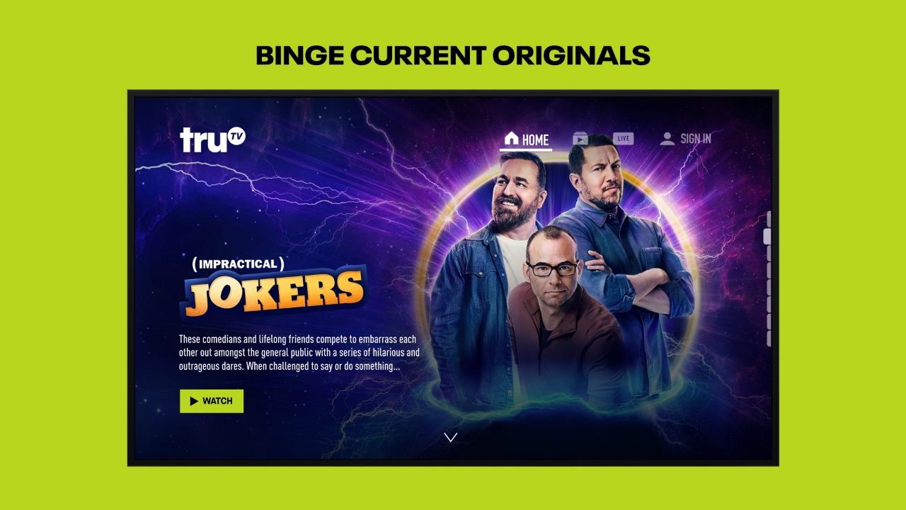 truTV | TV App | Roku Channel Store | Roku