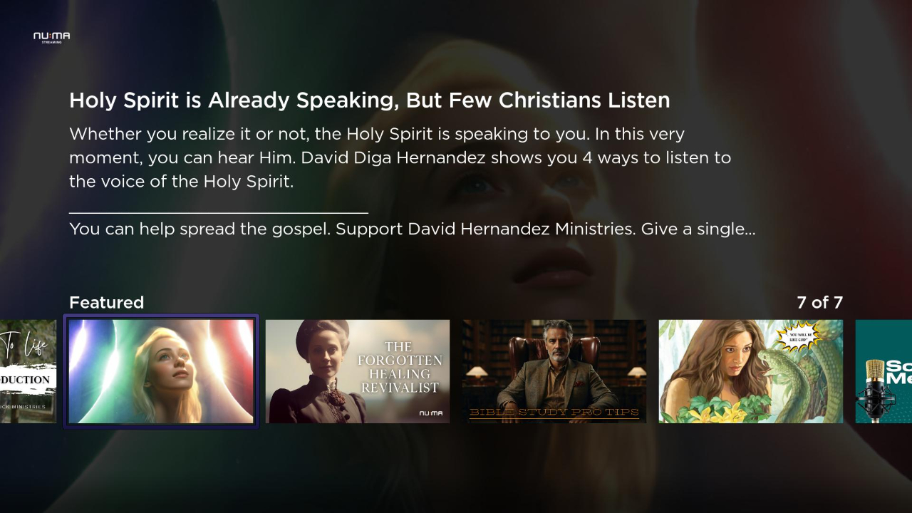 NUMA | TV App | Roku Channel Store | Roku
