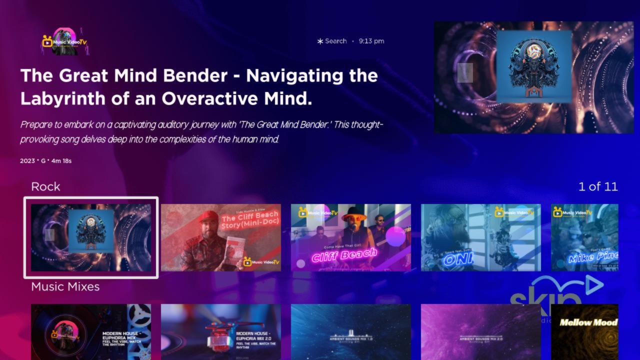 Music Video Premium TV | TV App | Roku Channel Store | Roku