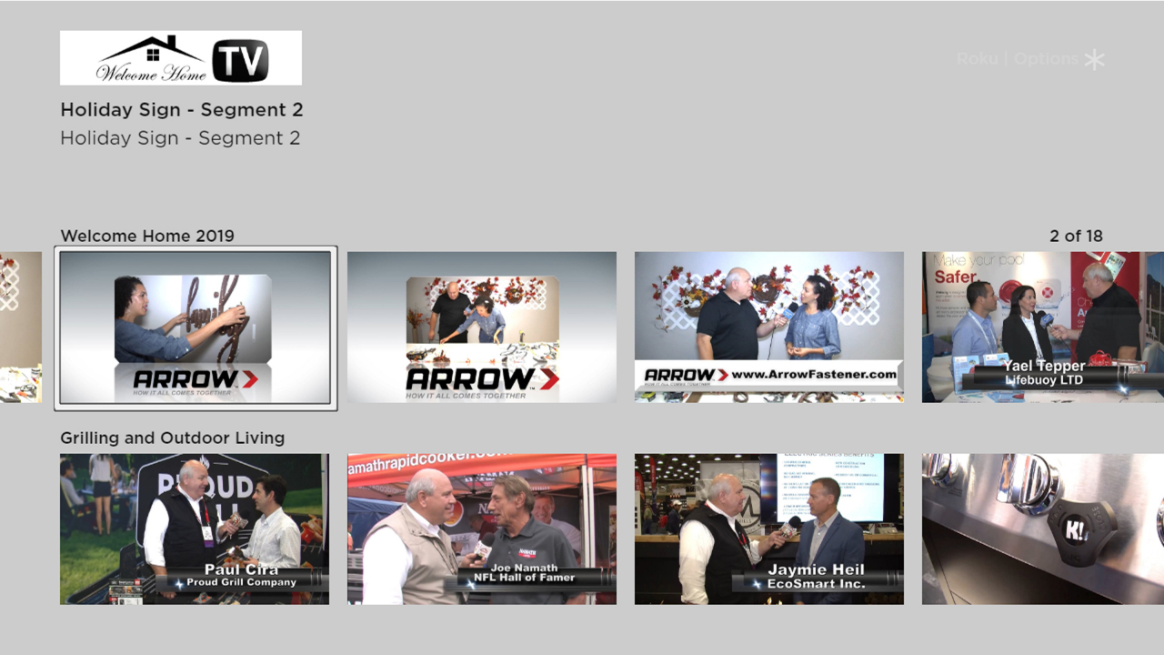 Welcome Home Channel | TV App | Roku Channel Store | Roku