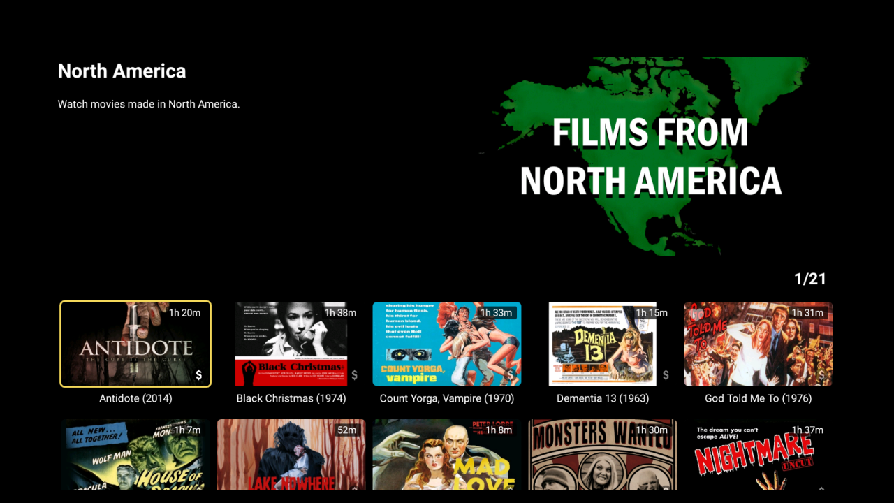 99 Cent Horror Movies | TV App | Roku Channel Store | Roku