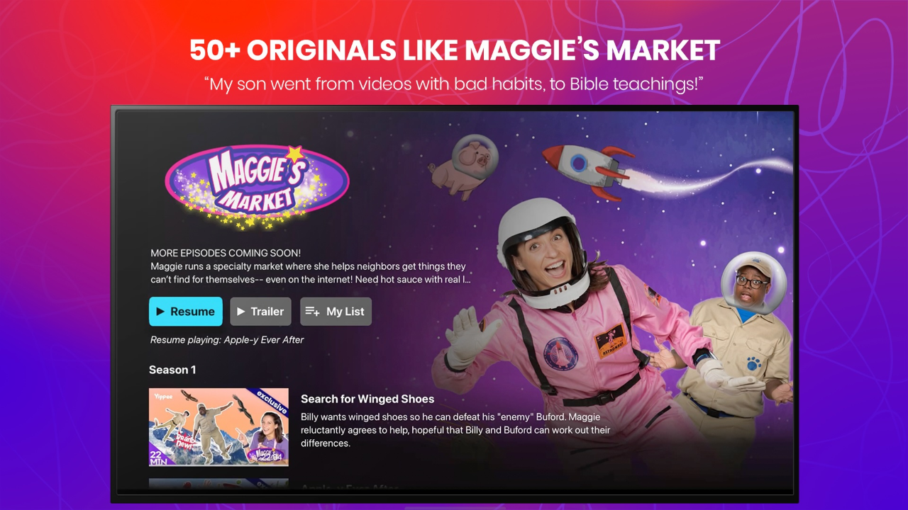 Yippee TV: Christian Streaming | TV App | Roku Channel Store | Roku