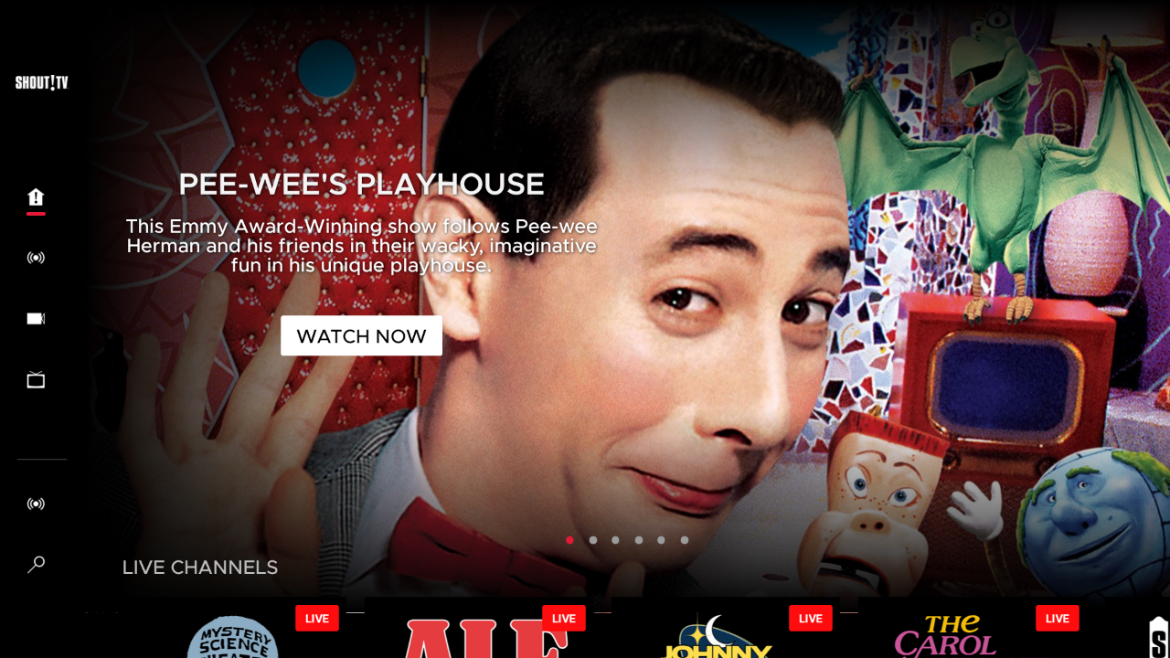 Shout! TV | TV App | Roku Channel Store | Roku