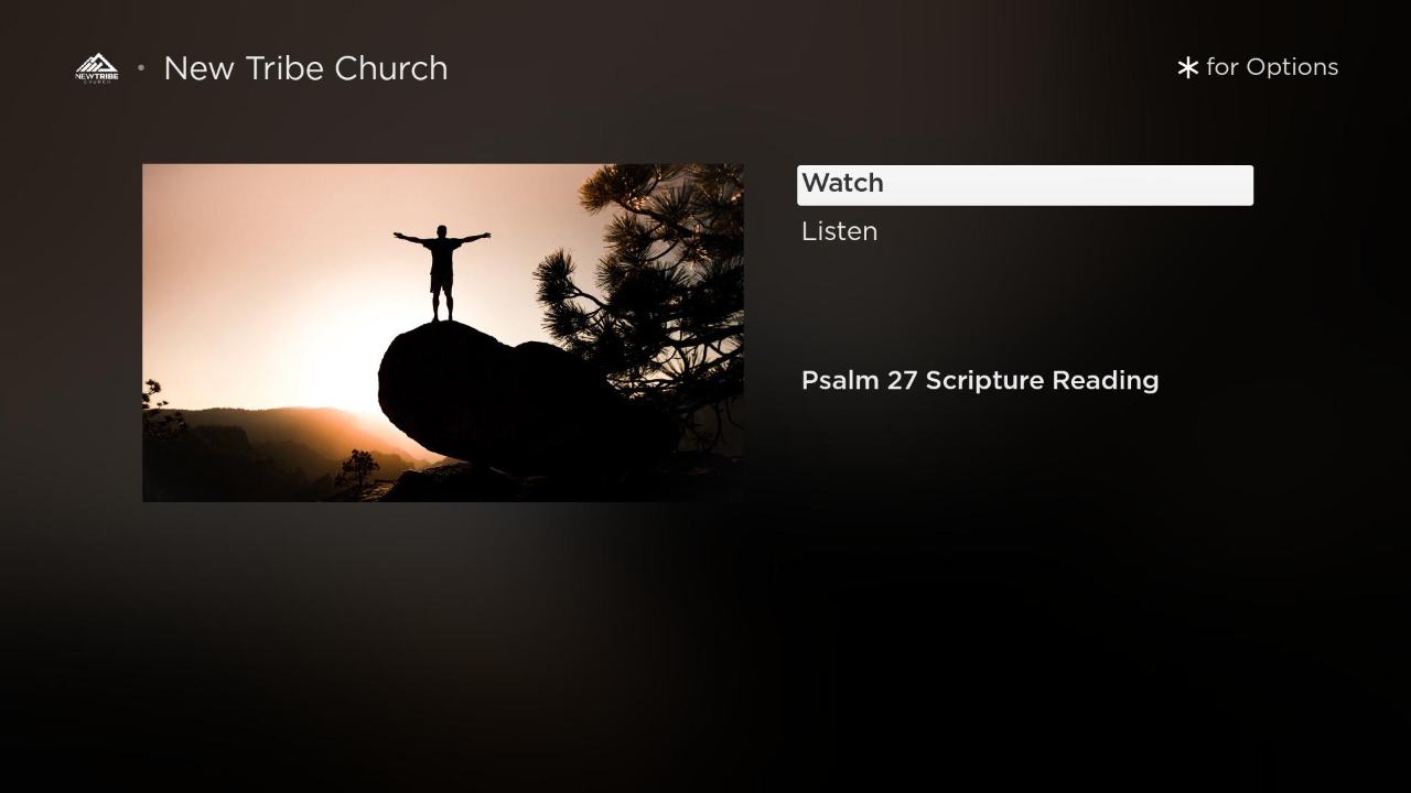 New Tribe Church | TV App | Roku Channel Store | Roku