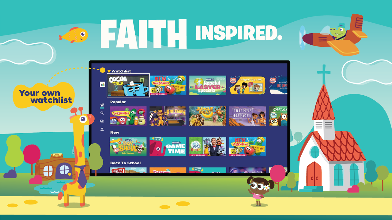 Minno - Kids Bible Videos | TV App | Roku Channel Store | Roku