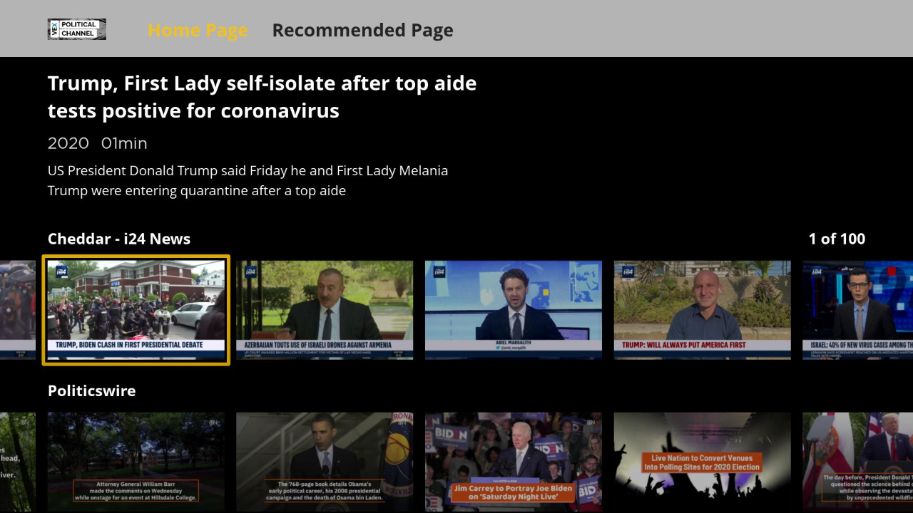 Vex Political Channel | TV App | Roku Channel Store | Roku