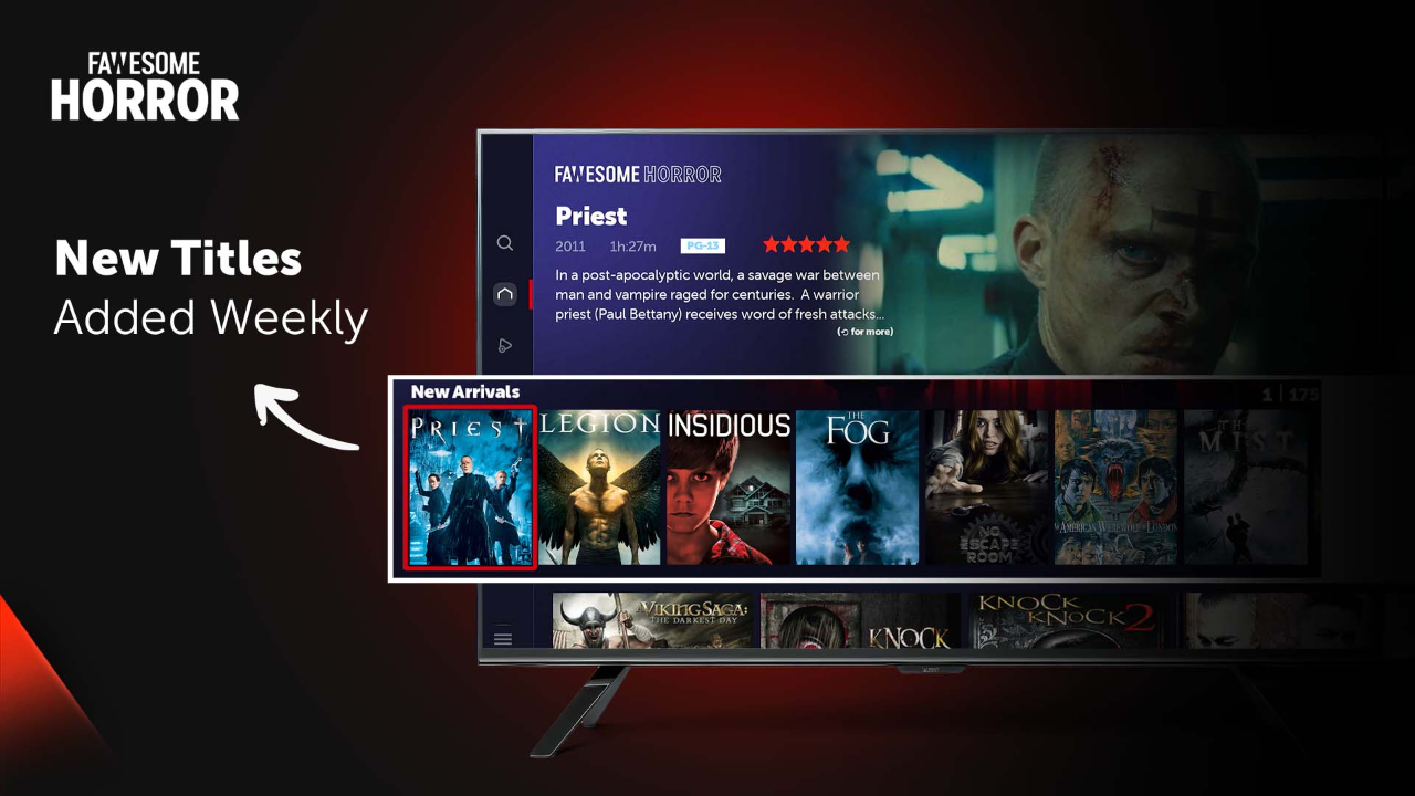 Horror Movies & TV by Fawesome | TV App | Roku Channel Store | Roku