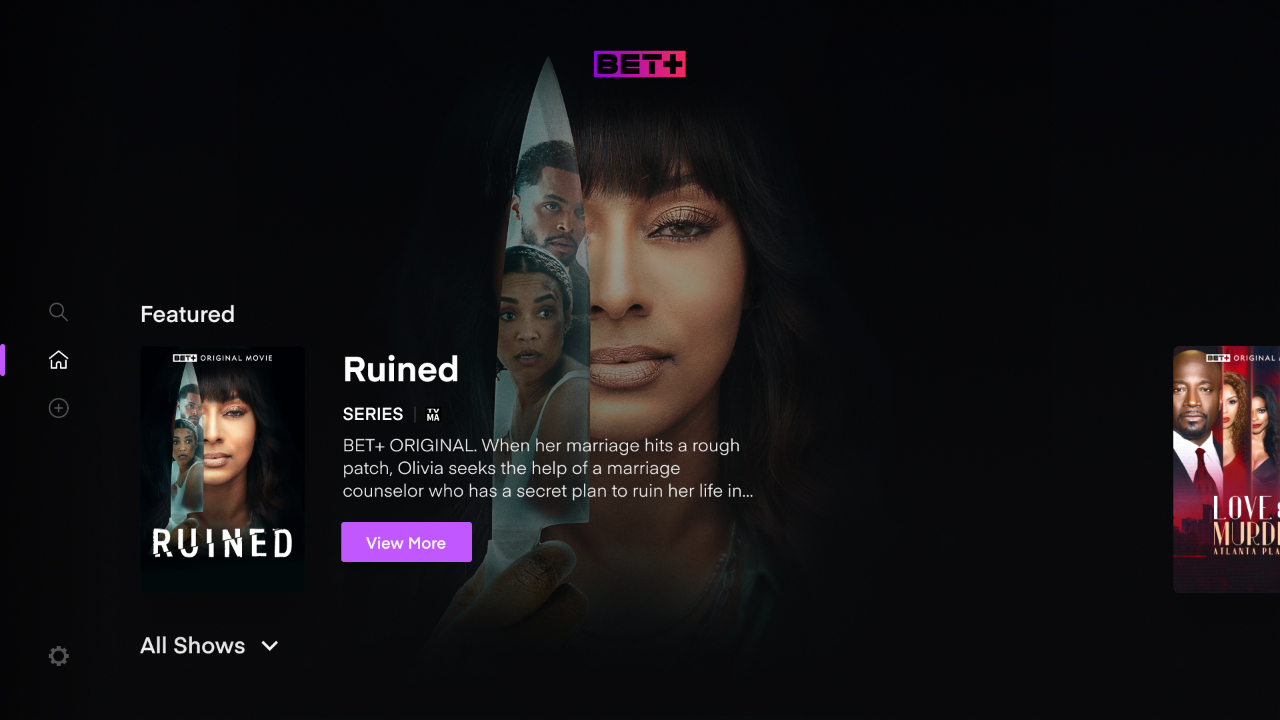 BET Plus | TV App | Roku Channel Store | Roku