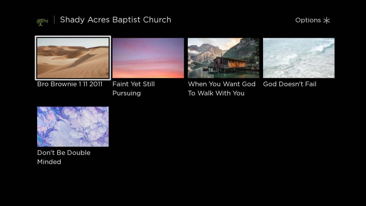 Shady Acres Baptist Church | TV App | Roku Channel Store | Roku