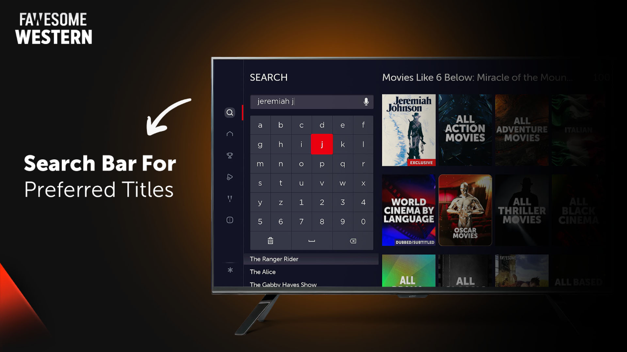 Western Movies & TV by Fawesome | TV App | Roku Channel Store | Roku