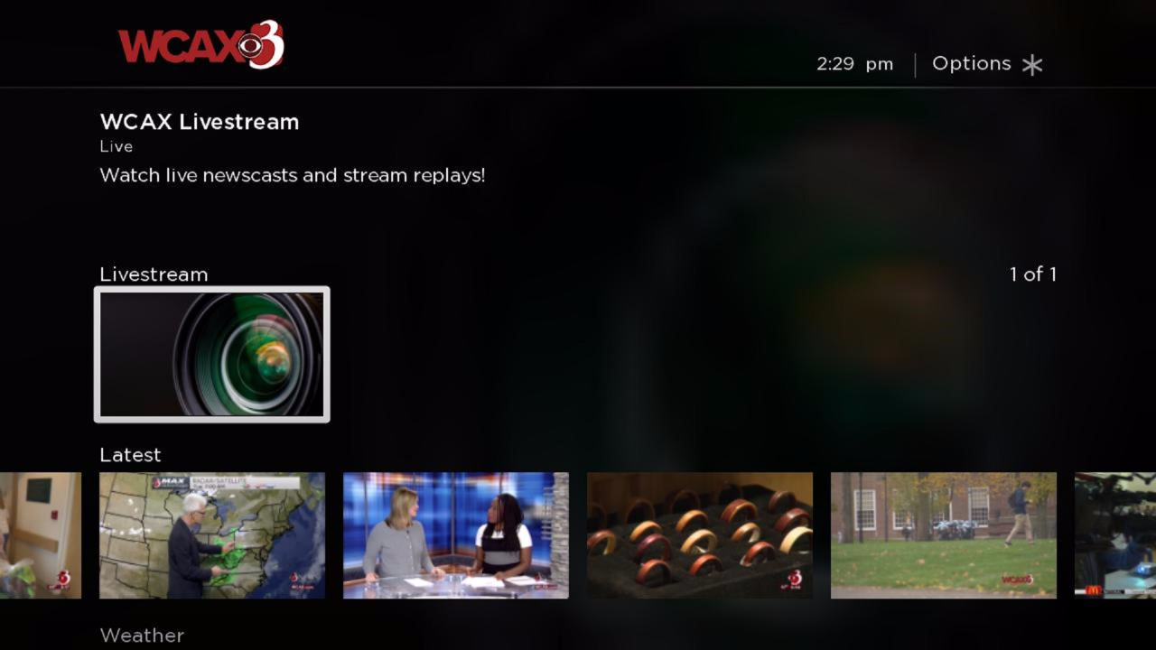 WCAX Channel 3: VT-NY-NH News | TV App | Roku Channel Store | Roku