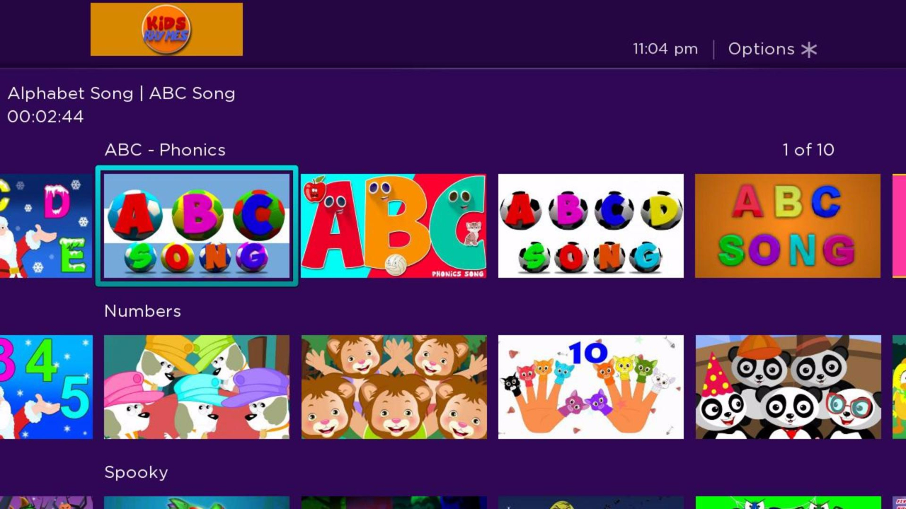 Kids Rhymes | TV App | Roku Channel Store | Roku