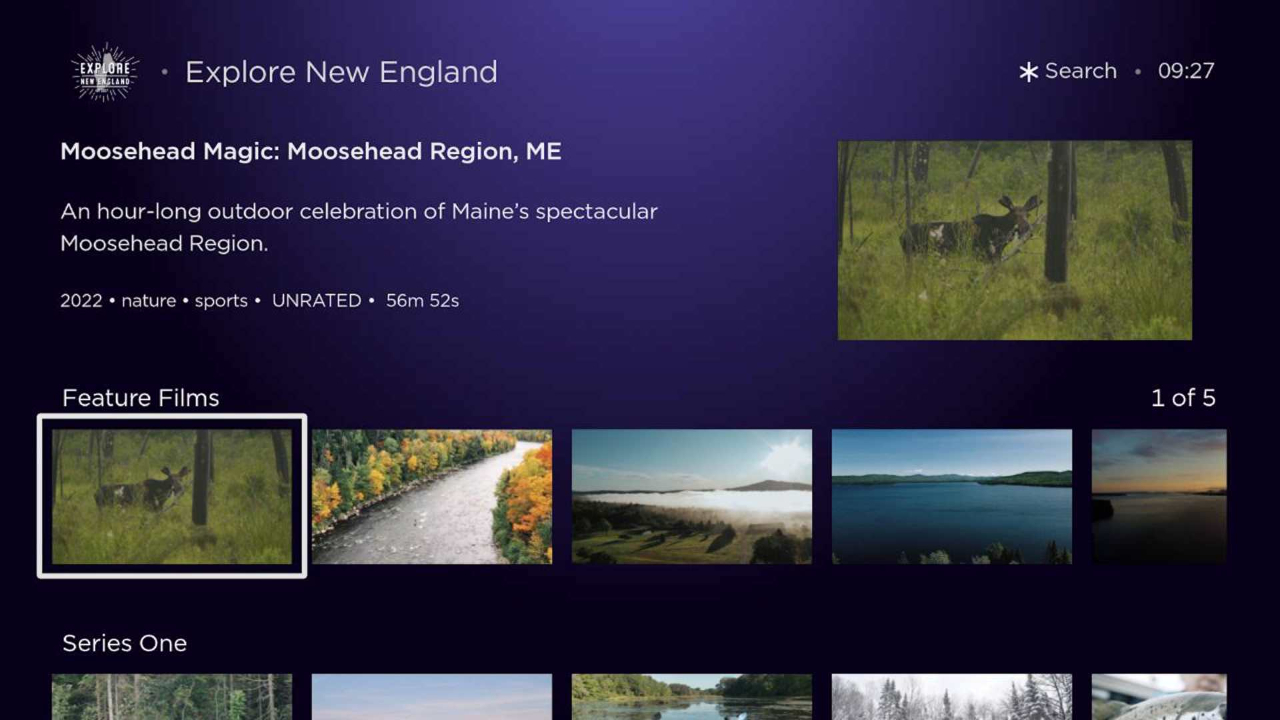 Explore New England | TV App | Roku Channel Store | Roku