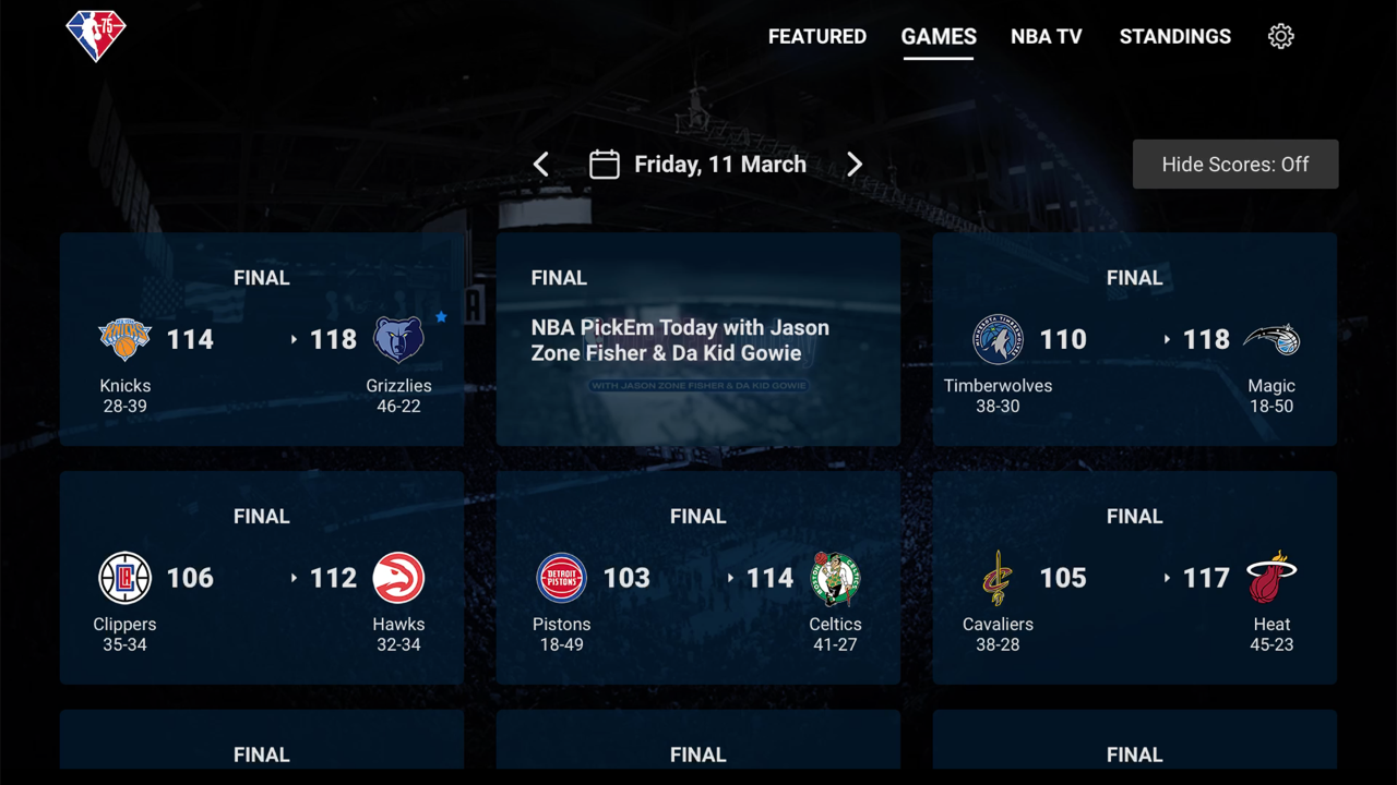 NBA | TV App | Roku Channel Store | Roku