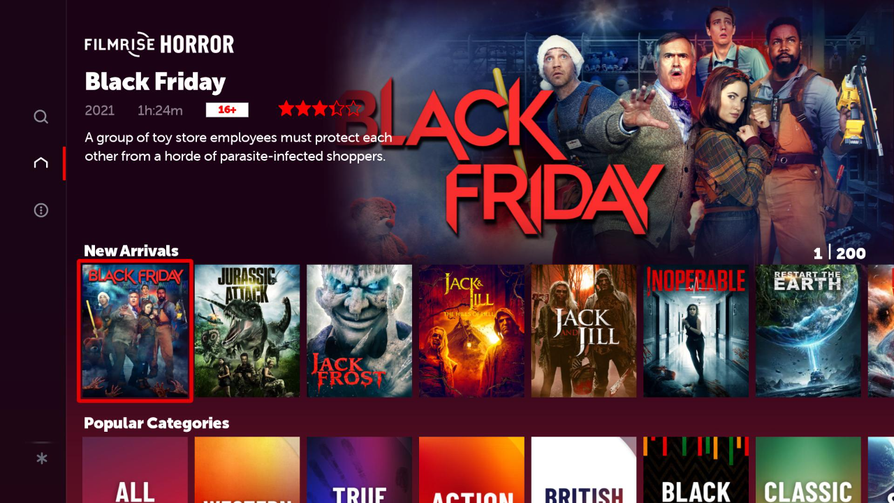 FilmRise Horror | TV App | Roku Channel Store | Roku