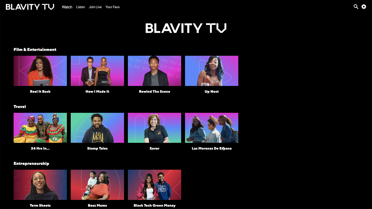 Blavity TV | TV App | Roku Channel Store | Roku