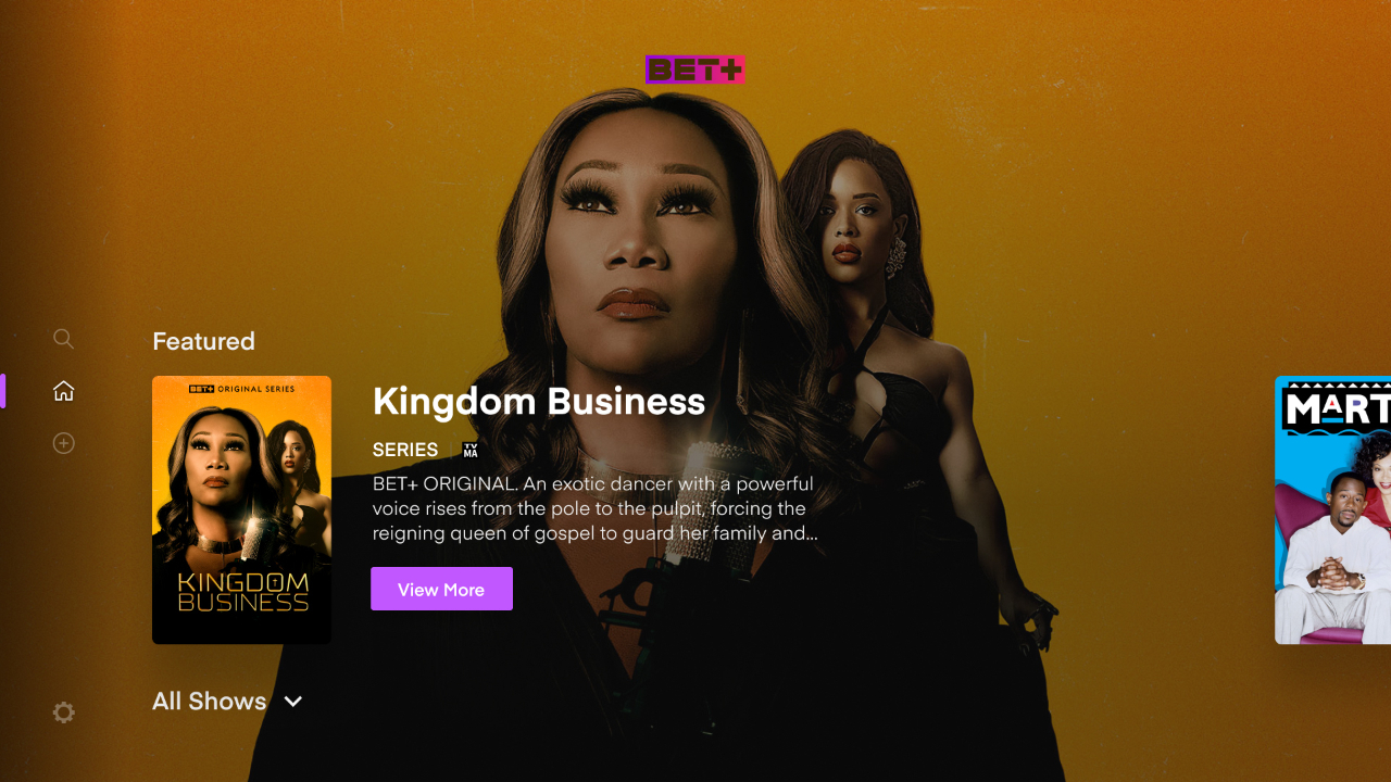 BET Plus | TV App | Roku Channel Store | Roku
