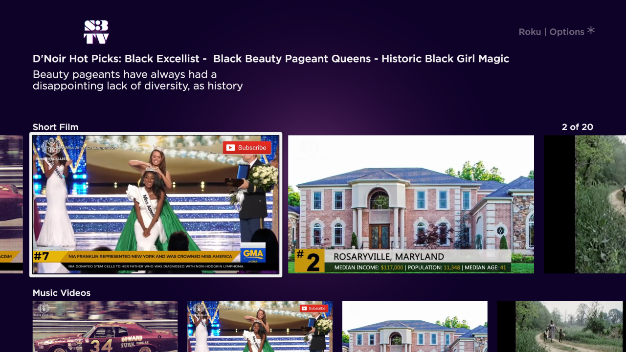 S3 TV | TV App | Roku Channel Store | Roku