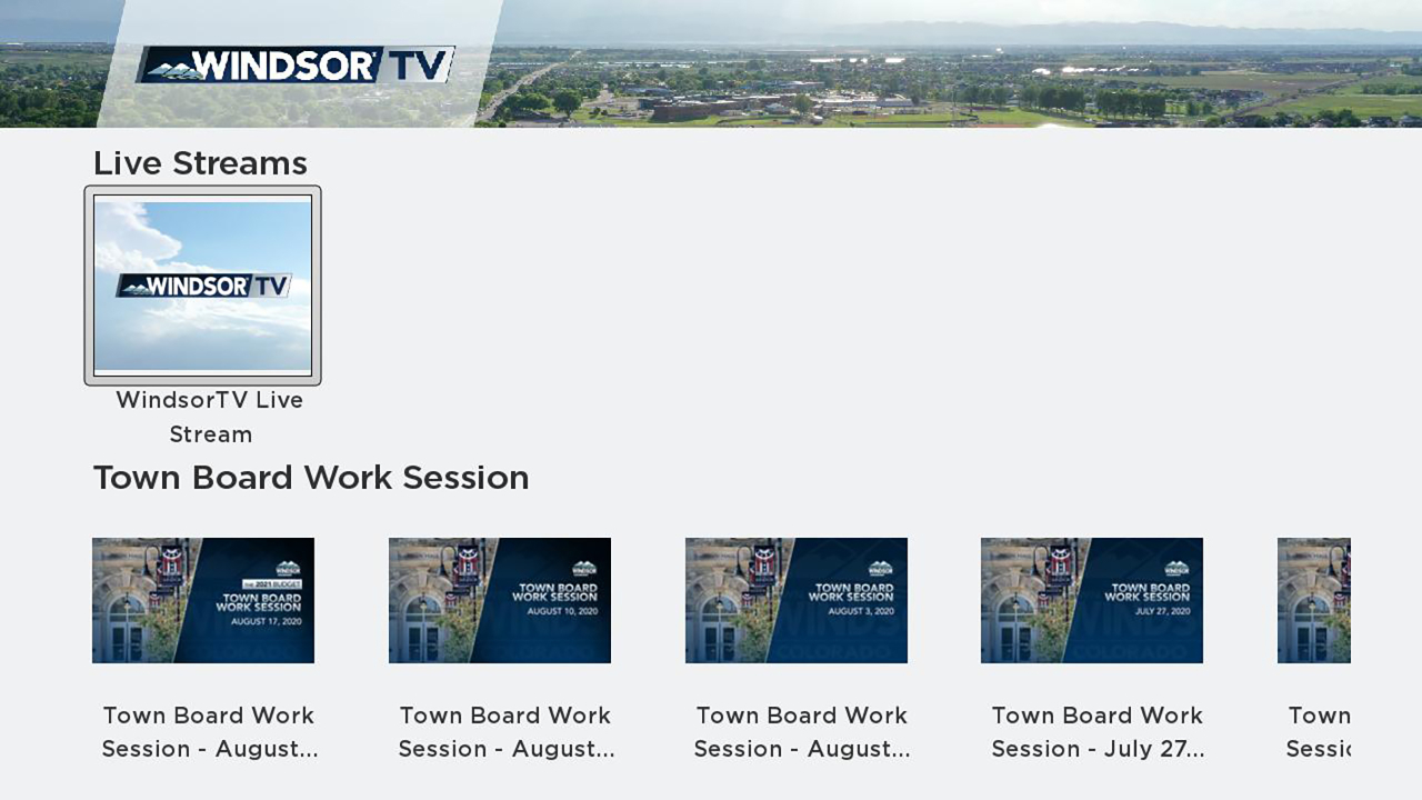 WindsorTV | TV App | Roku Channel Store | Roku