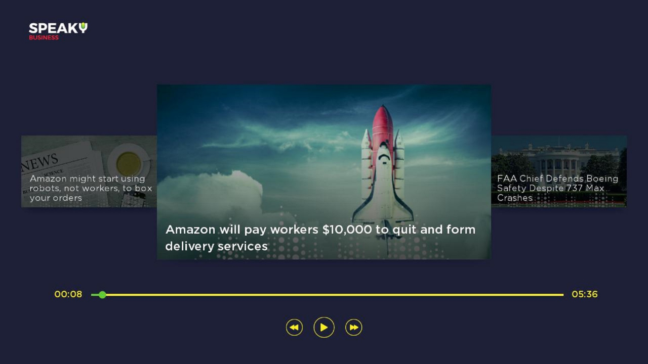 Speaky Business | TV App | Roku Channel Store | Roku