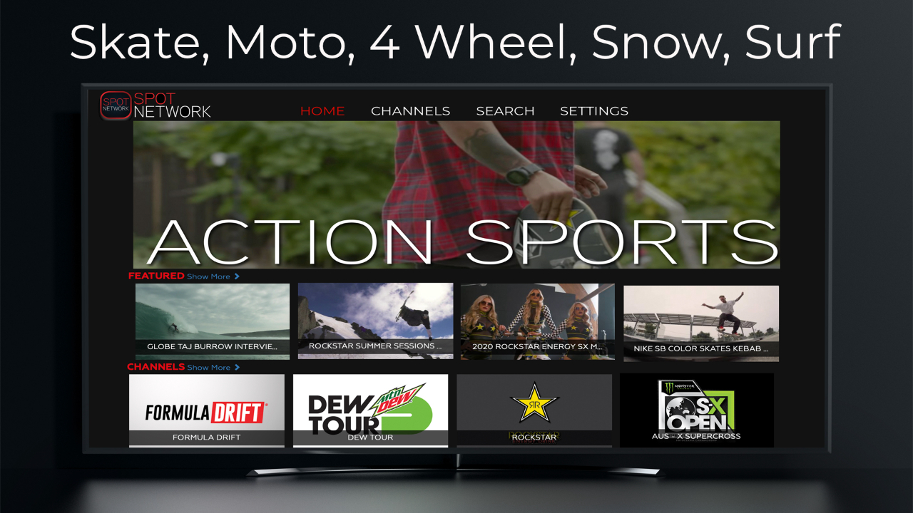 Spot Network | TV App | Roku Channel Store | Roku