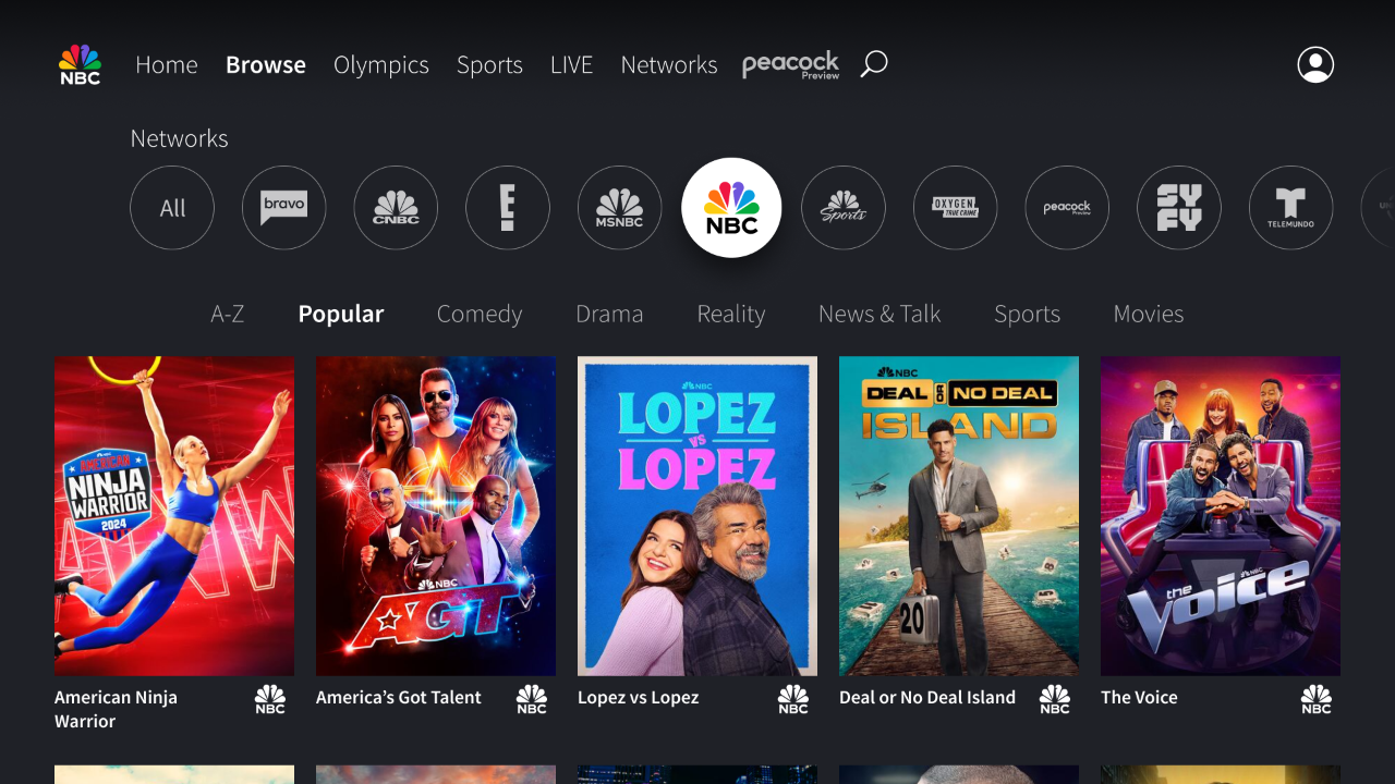 NBC | TV App | Roku Channel Store | Roku